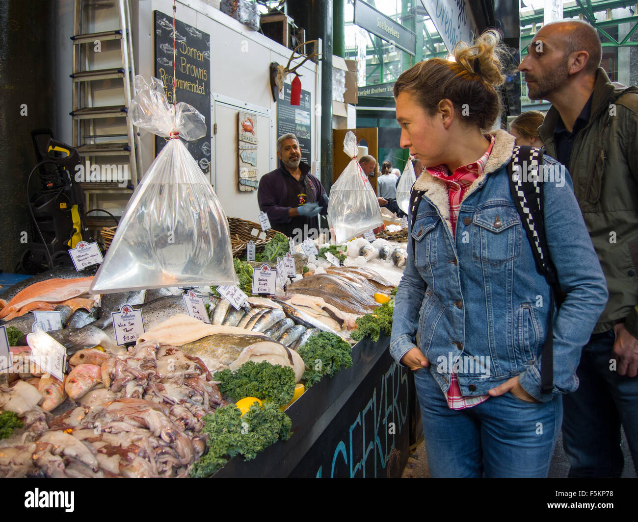 A Fishy Business Stock Photo - Alamy