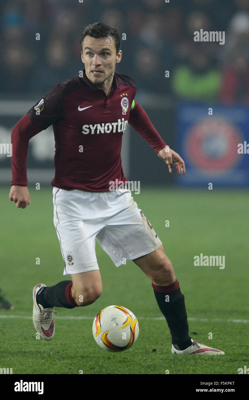 Prague, Czech Republic. 05th Nov, 2015. David Lafata of Sparta in ...