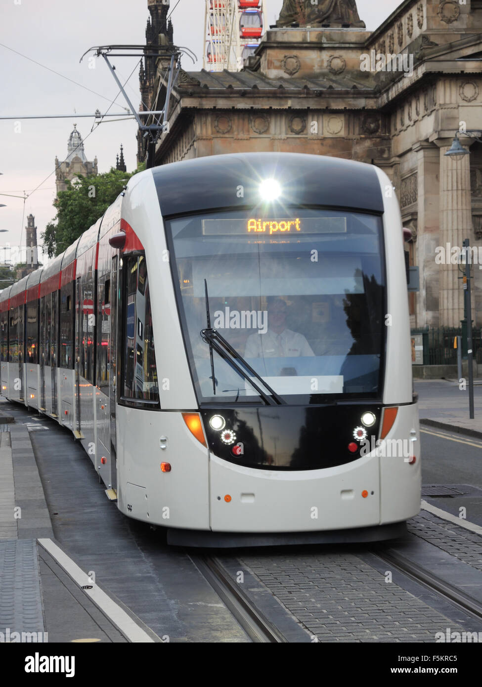 Edinburgh tram hi-res stock photography and images - Alamy