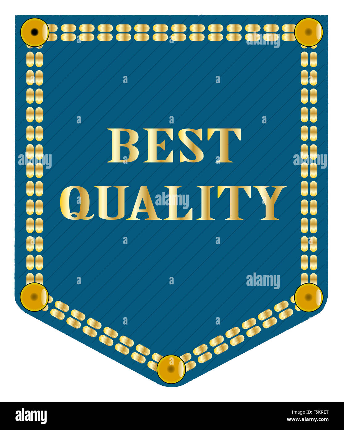 Quality of the material Cut Out Stock Images & Pictures - Alamy