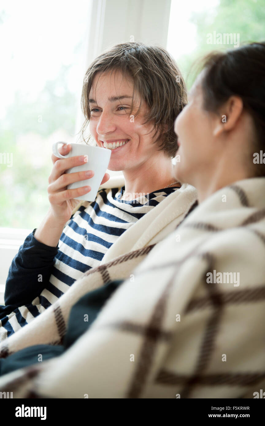 2 coffees in cups hi-res stock photography and images - Alamy