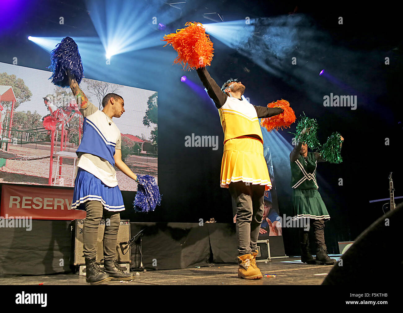 The Janoskians performing on their 'Jahoo Jahaa Tour' at Manchester ...