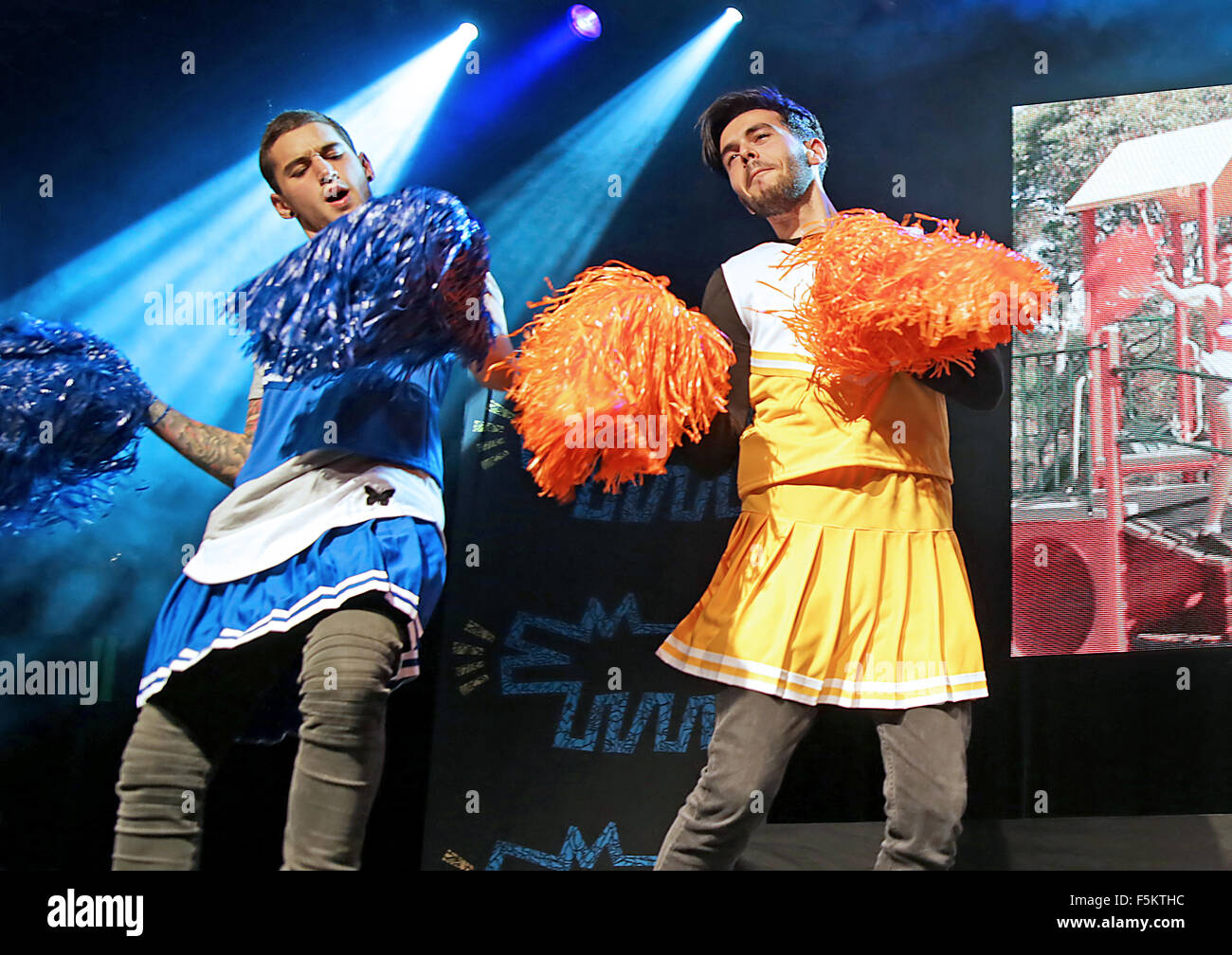 The Janoskians performing on their 'Jahoo Jahaa Tour' at Manchester ...