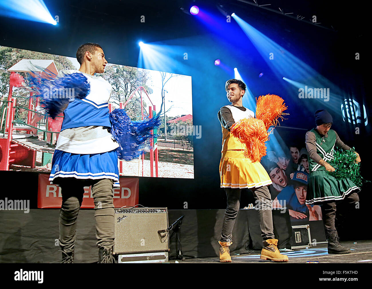 The Janoskians performing on their 'Jahoo Jahaa Tour' at Manchester ...