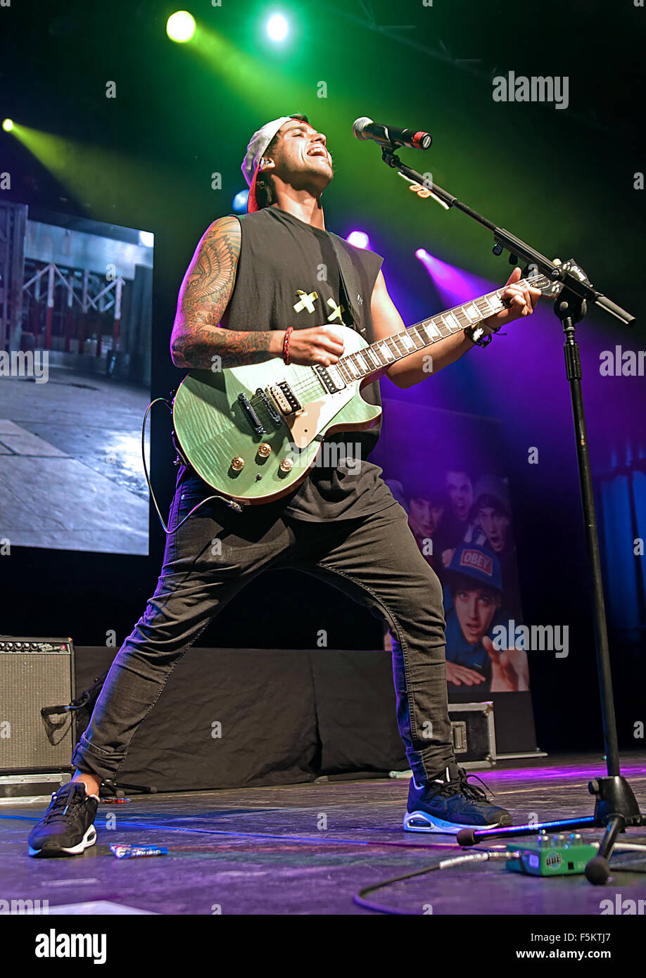 The Janoskians performing on their 'Jahoo Jahaa Tour' at Manchester ...