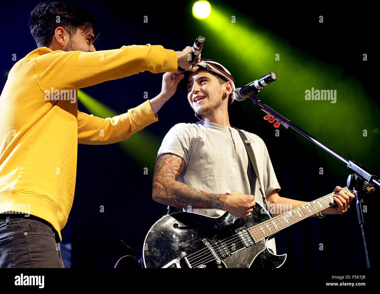 The Janoskians performing on their 'Jahoo Jahaa Tour' at Manchester ...