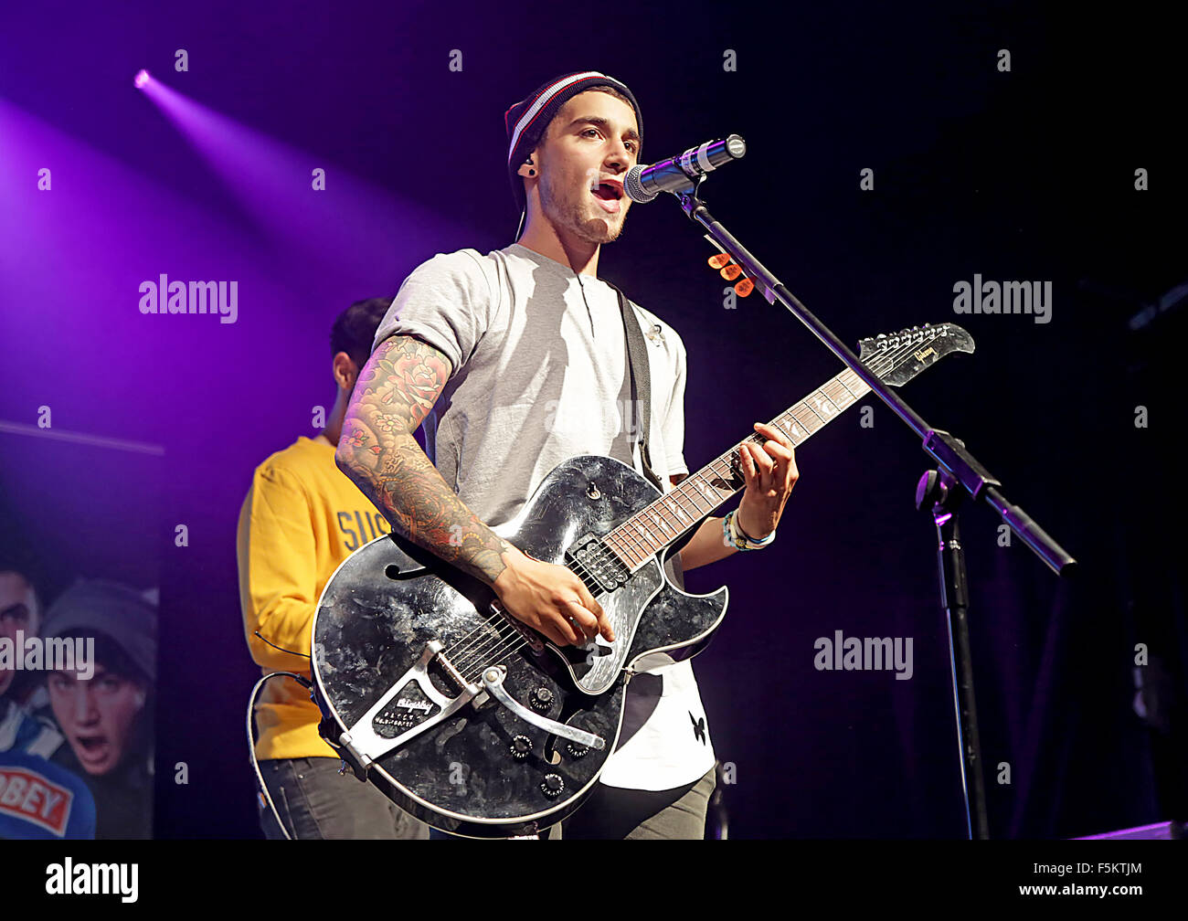 The Janoskians performing on their 'Jahoo Jahaa Tour' at Manchester ...