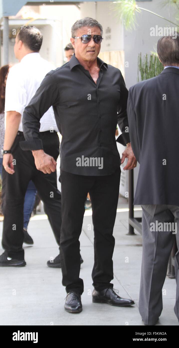 Sylvester Stallone has lunch in Beverly Hills Featuring: Sylvester ...