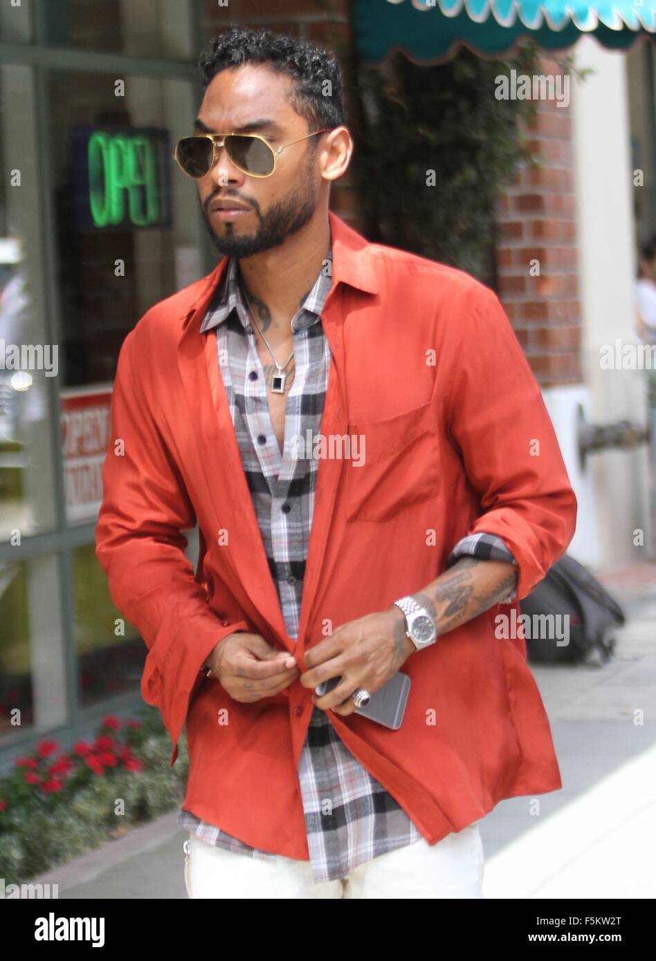 Miguel Jontel Pimentel visits a doctors' office in Beverly Hills ...