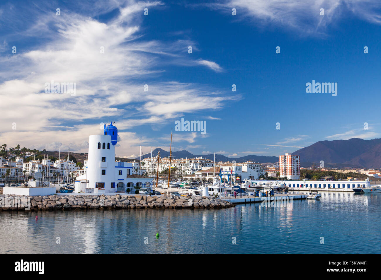 The Port of Duquesa on the Costa del Sol, Spain Stock Photo - Alamy