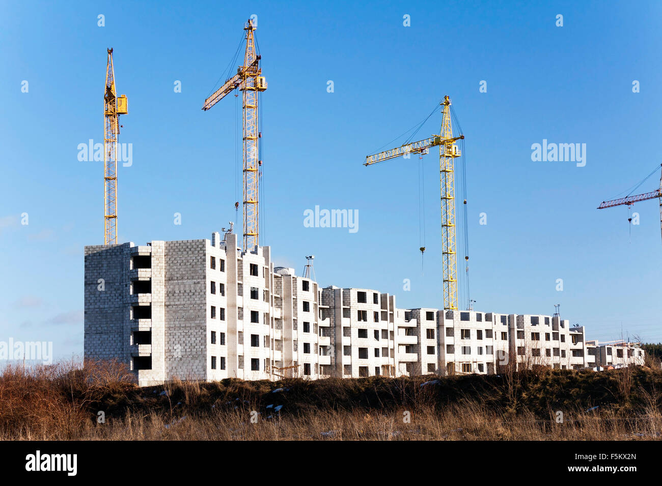 build high-rise buildings Stock Photo - Alamy
