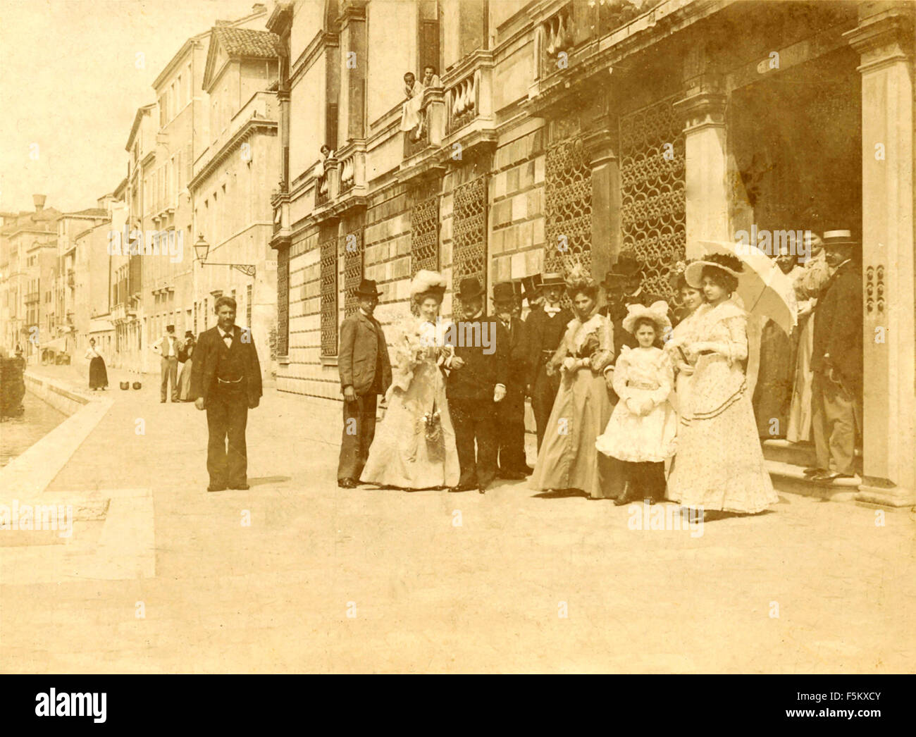 A group of smart people on the street, Italy Stock Photo - Alamy