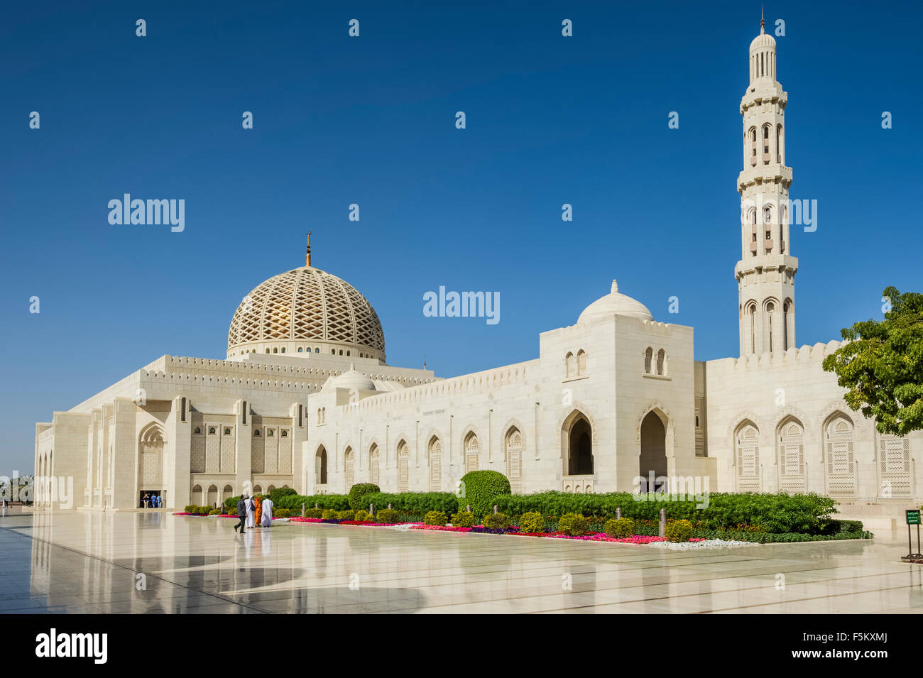 The Oman, Muscat Grand Mosque Stock Photo - Alamy