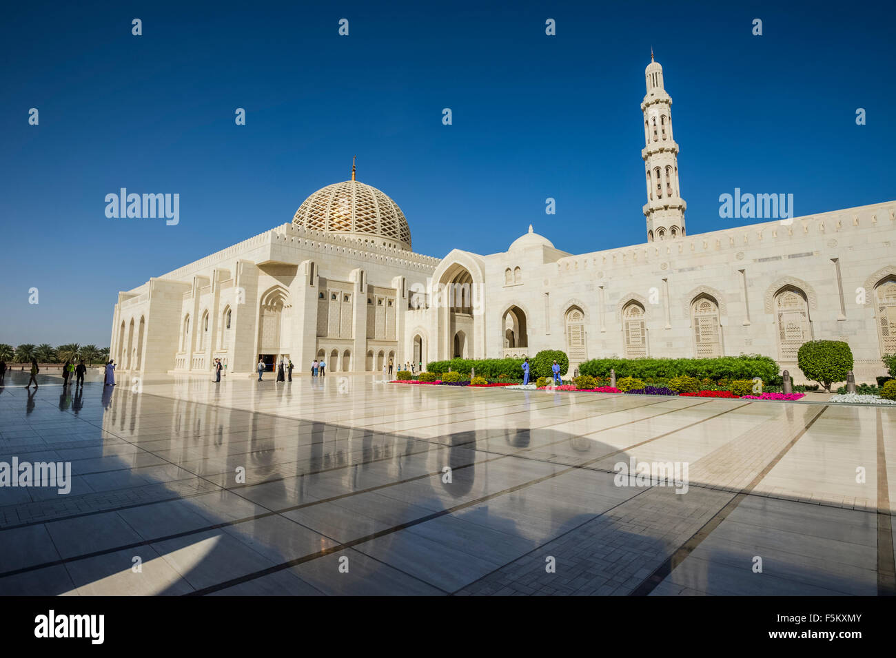 The Oman, Muscat Grand Mosque Stock Photo - Alamy