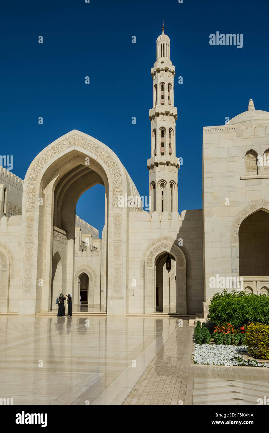The Oman, Muscat Grand Mosque Stock Photo - Alamy