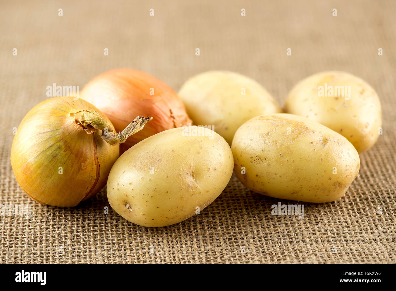 Close up fresh organic potatoes hi-res stock photography and images - Alamy