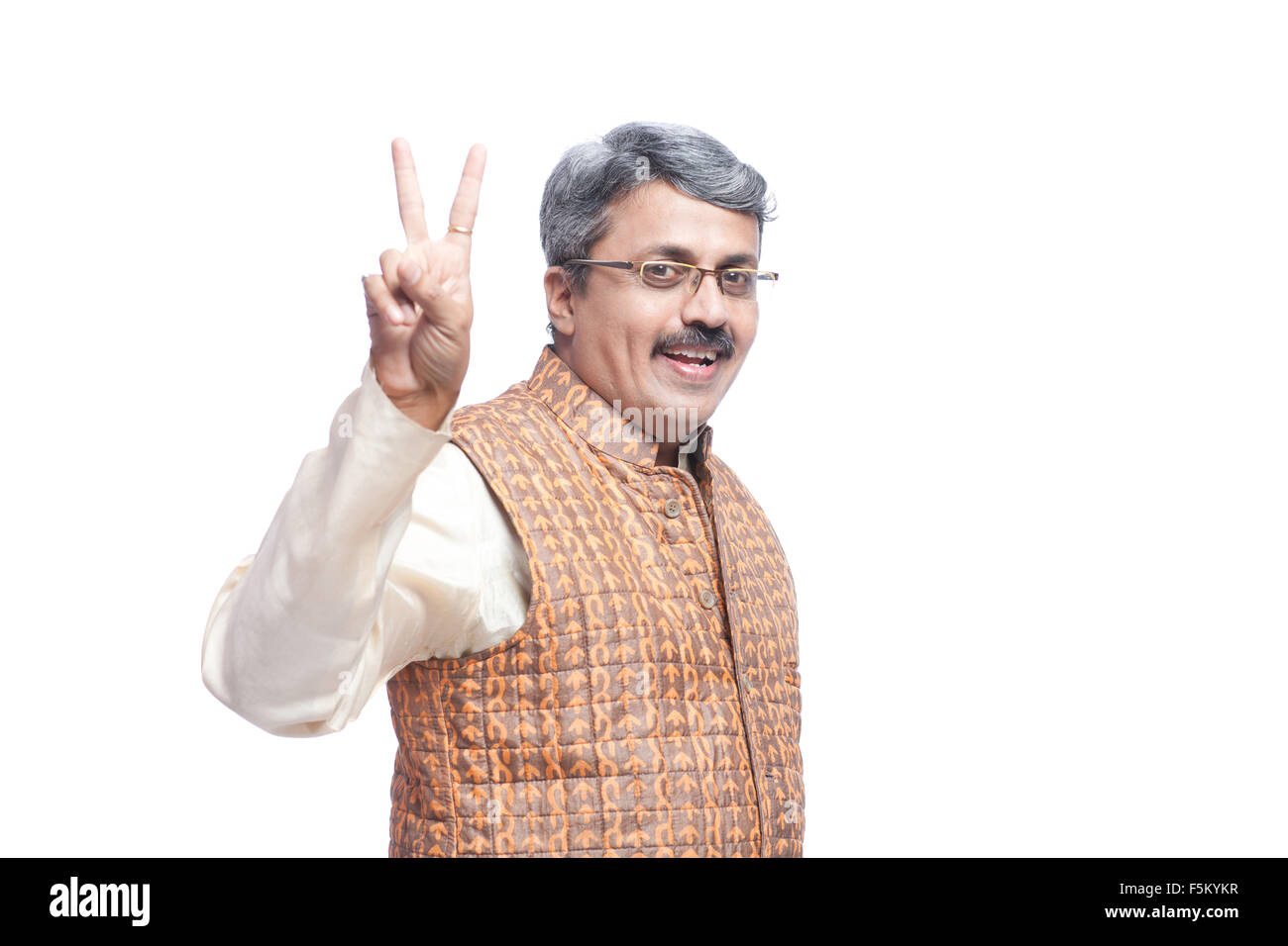 Man politician showing hands hi-res stock photography and images - Alamy