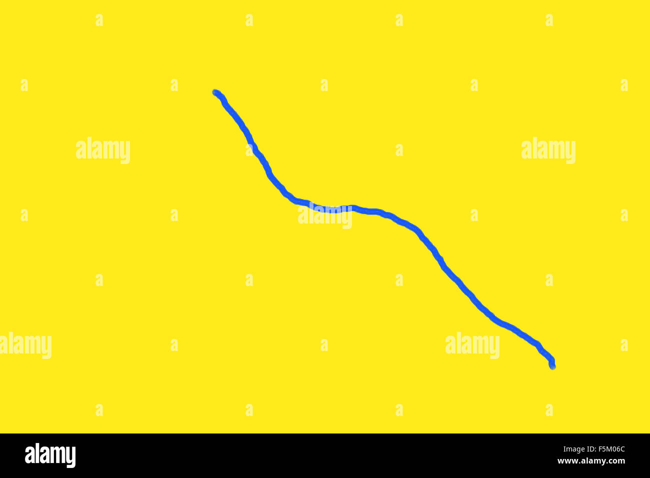 Blue horizontal line painting hi-res stock photography and images - Alamy