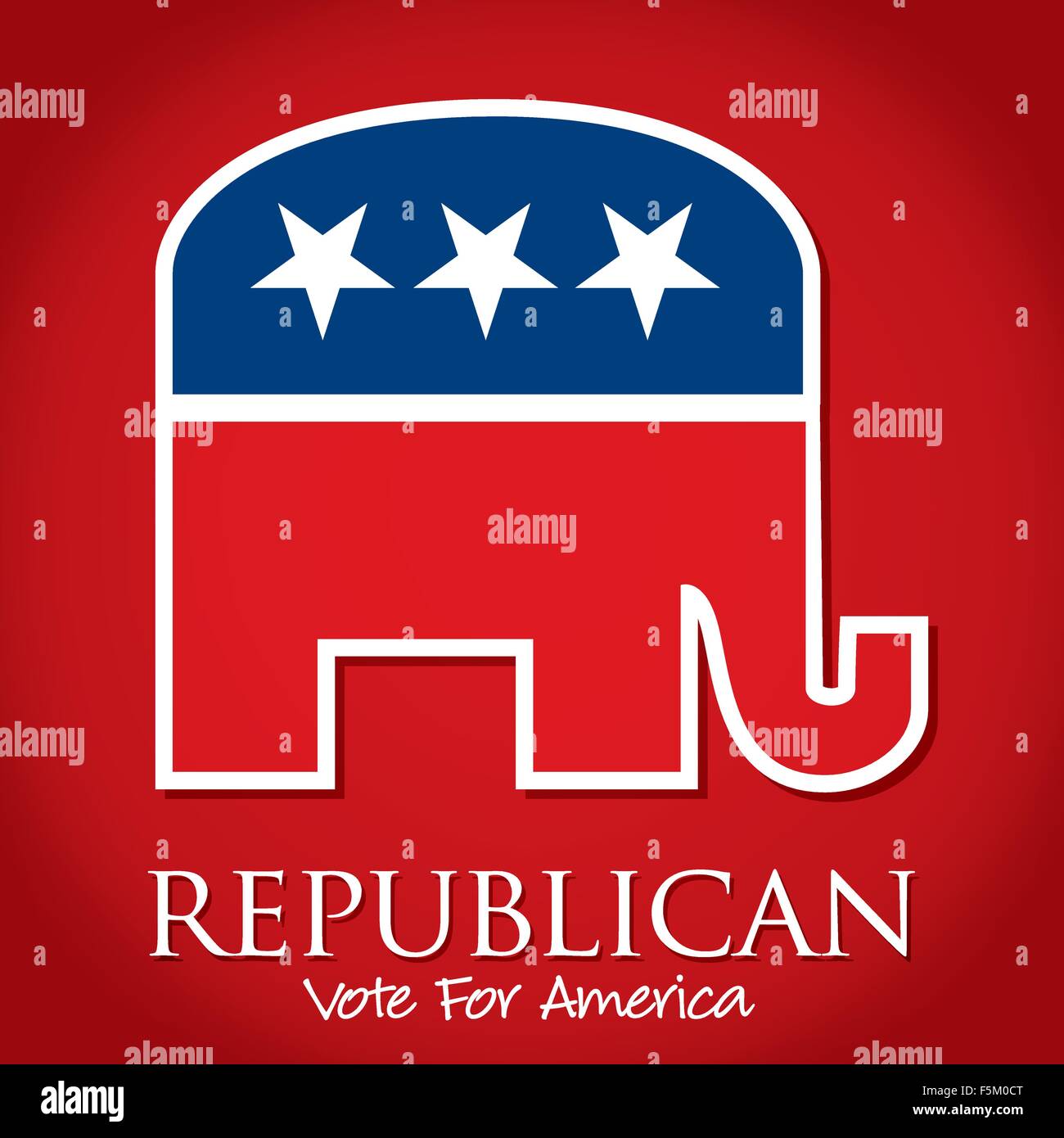 Democratic party rally in Stock Vector Images - Alamy