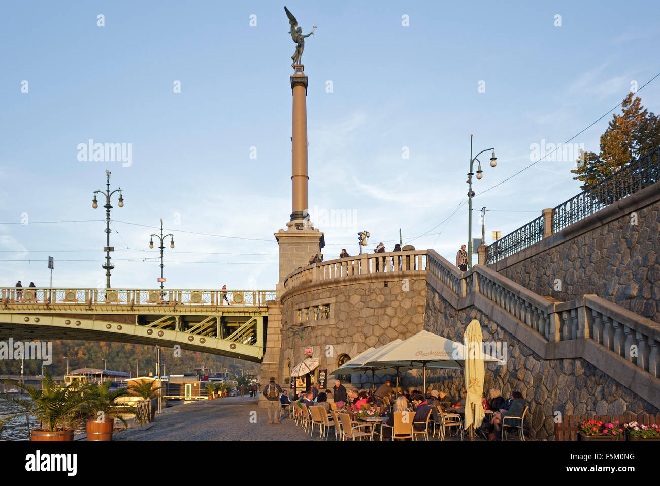 Cechuv bridge prague hi-res stock photography and images - Alamy
