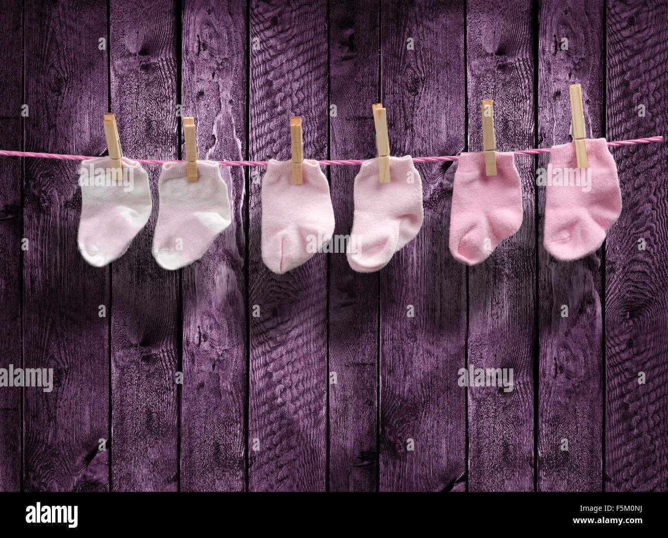 Pink socks hi-res stock photography and images - Alamy