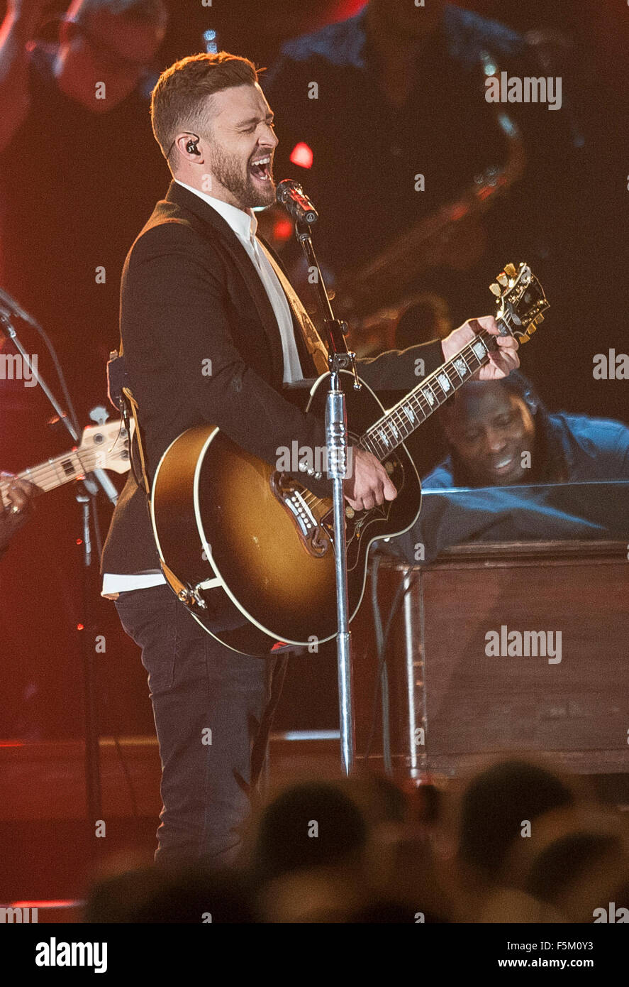 Nov. 4, 2015 - Nashville, Tennessee; USA - Musician JUSTIN TIMBERLAKE ...