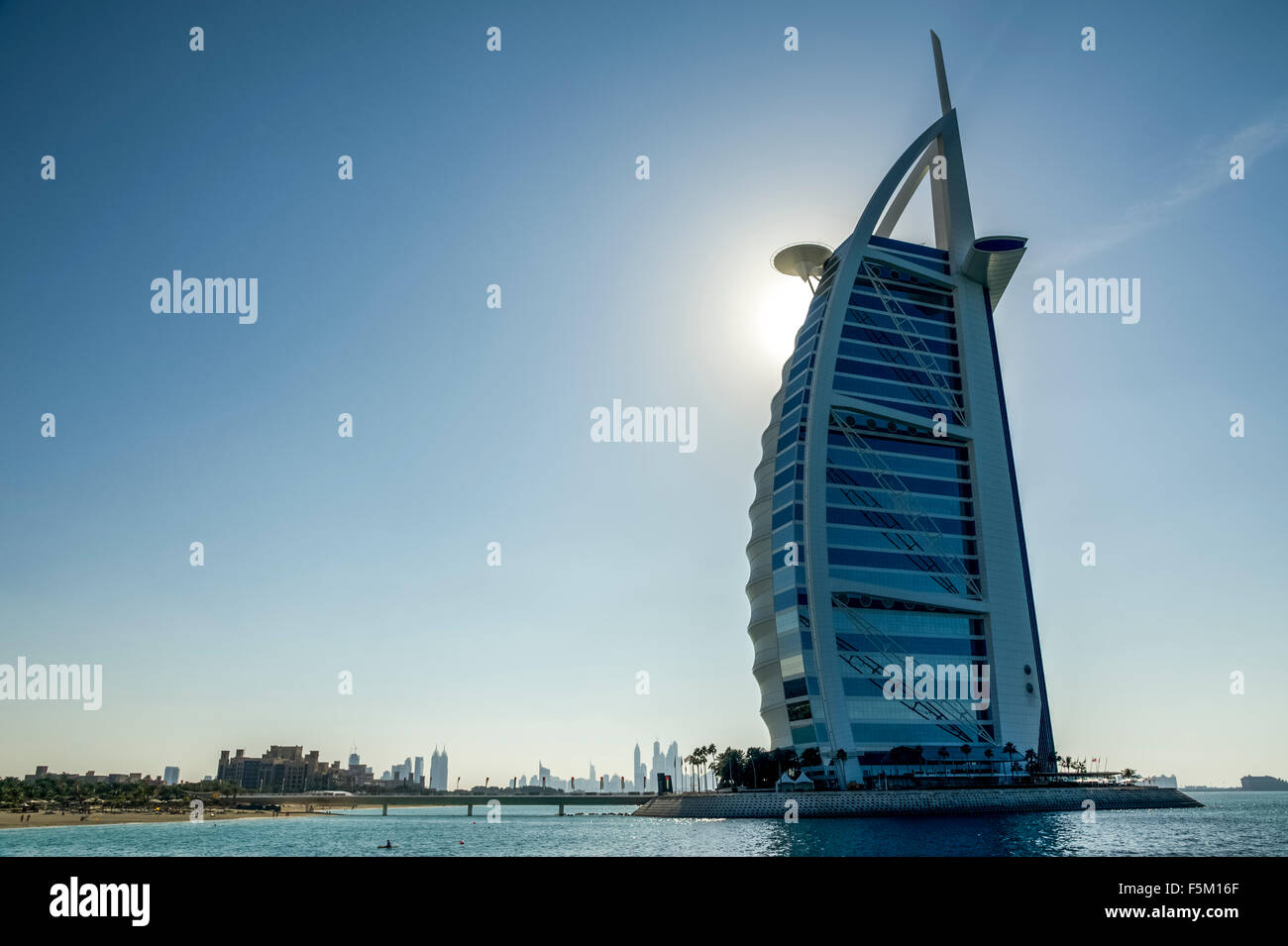 Dubai. Burj Al Arab Tower Stock Photo - Alamy