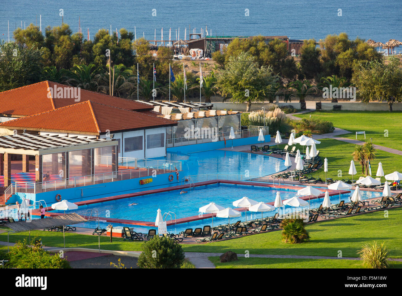 Hotel complex on holiday hi-res stock photography and images - Alamy