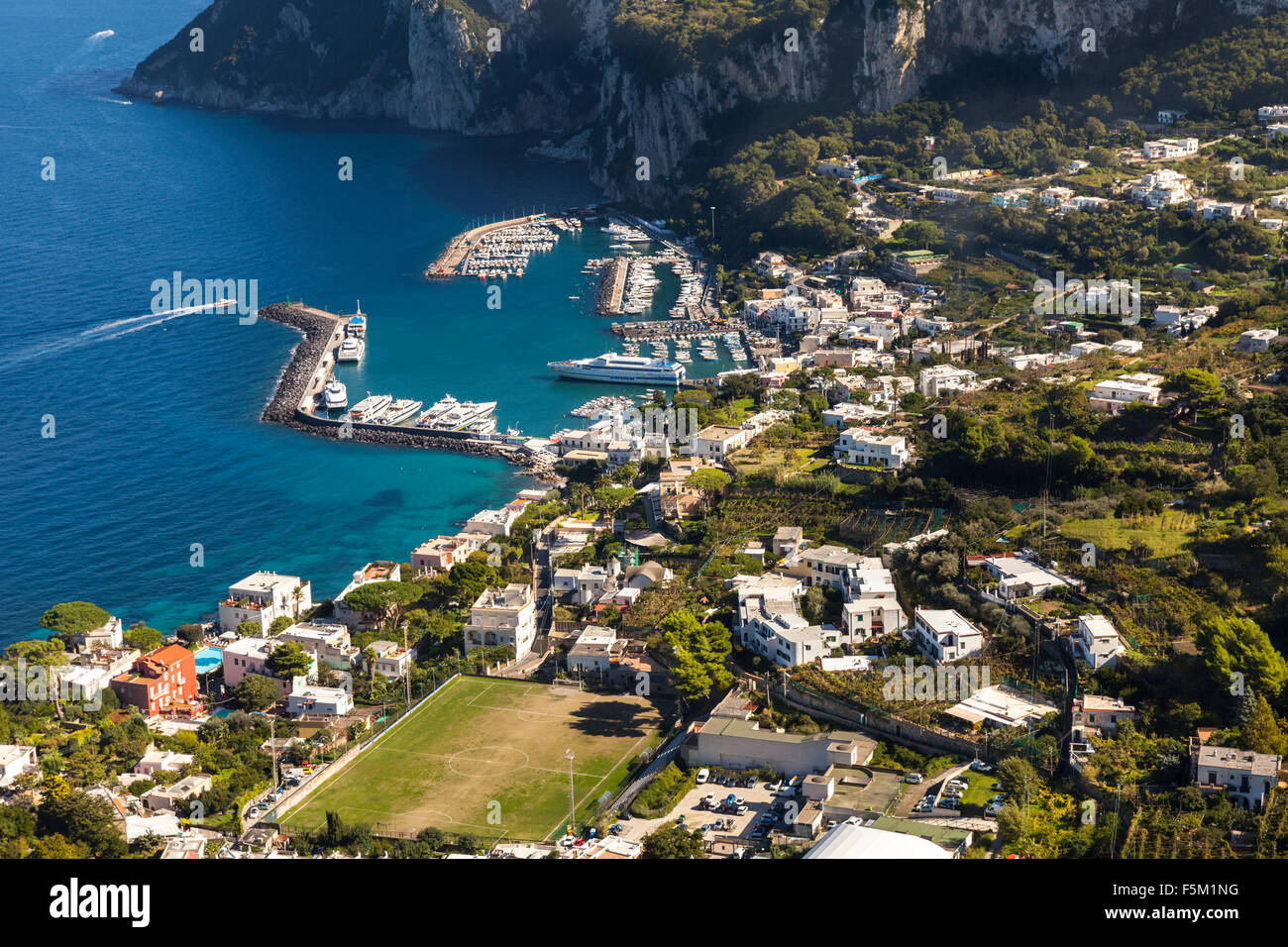 Capri marina grande harbour hi-res stock photography and images - Alamy