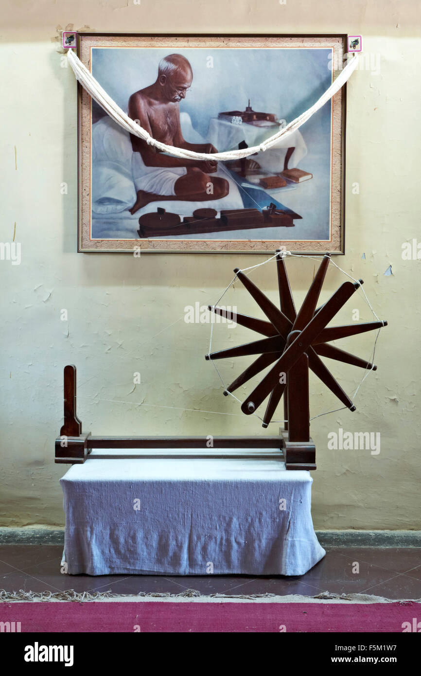 Gandhi Wheel Gandhi And His Spinning Wheel: The Story Behind A Famous