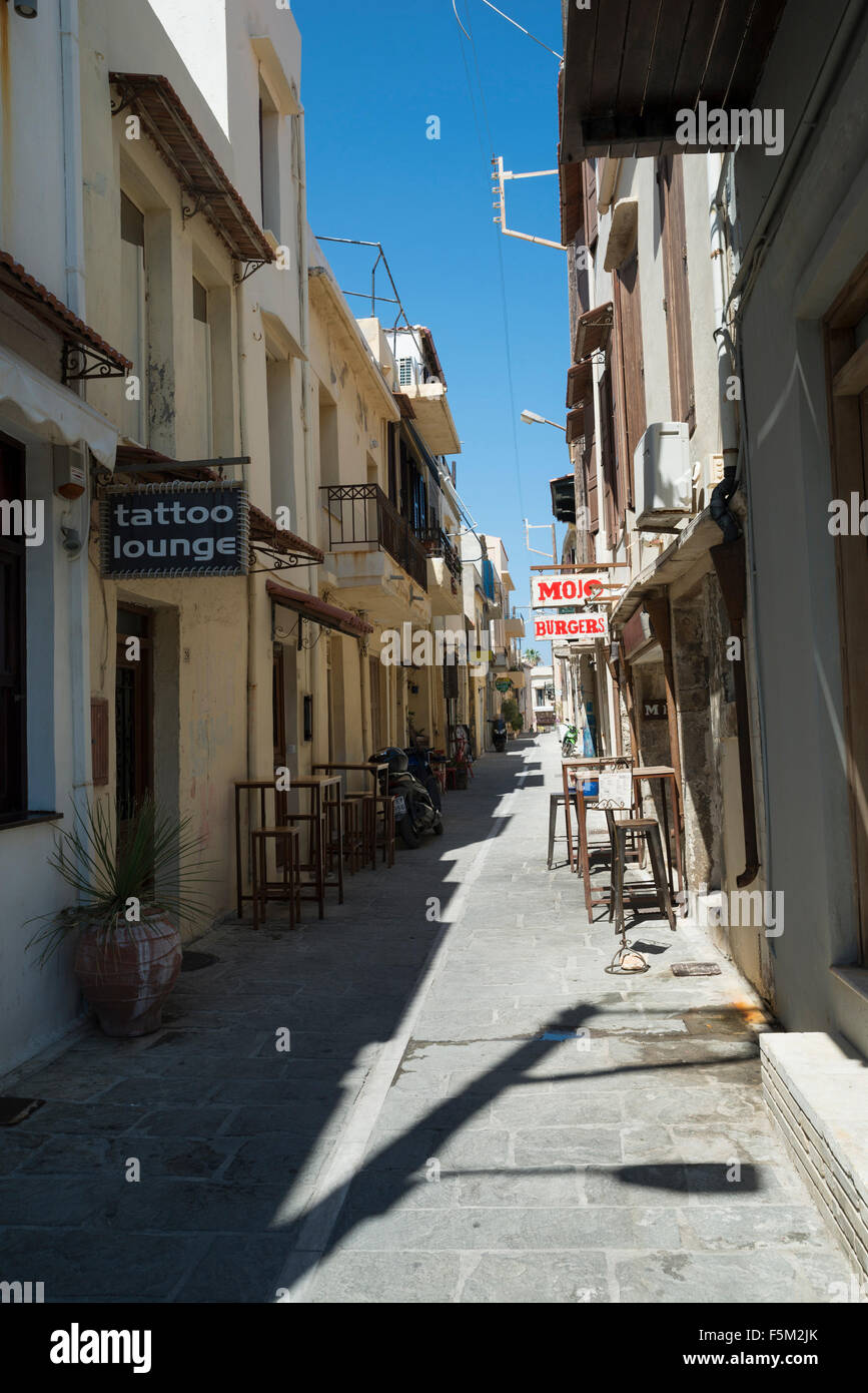 Rethymno, Crete, Greece Stock Photo - Alamy