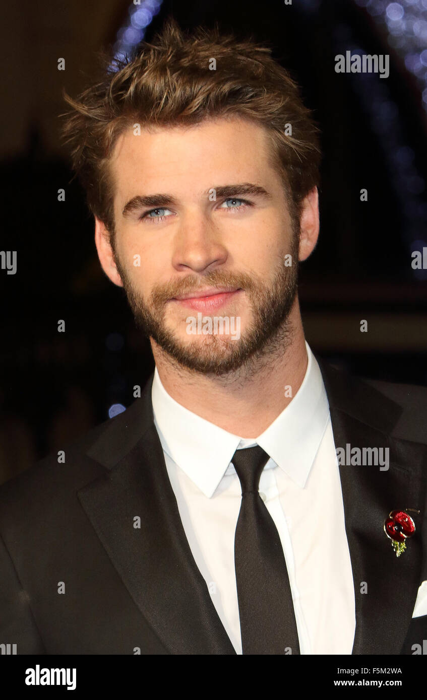 London.UK. Liam Hemsworth at the The Hunger Games - Mockingjay Part 2 ...
