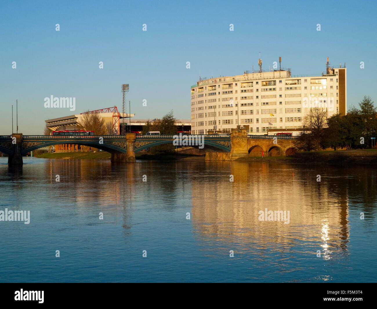 Nottingham trent bridge river hi-res stock photography and images - Alamy