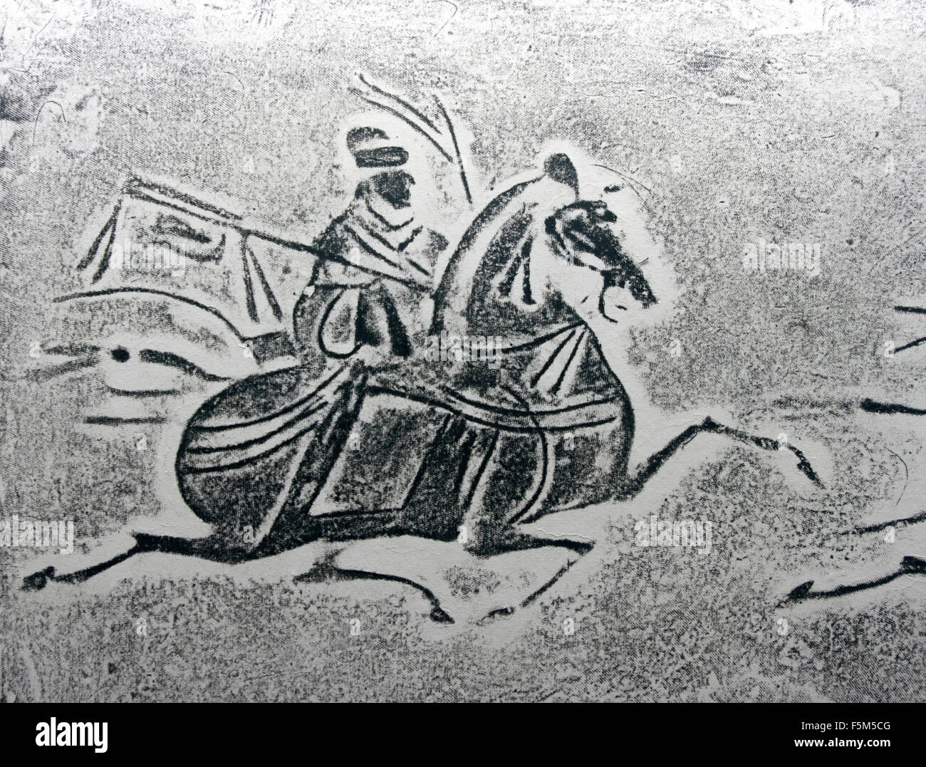 pattern of ride on horse Stock Photo - Alamy