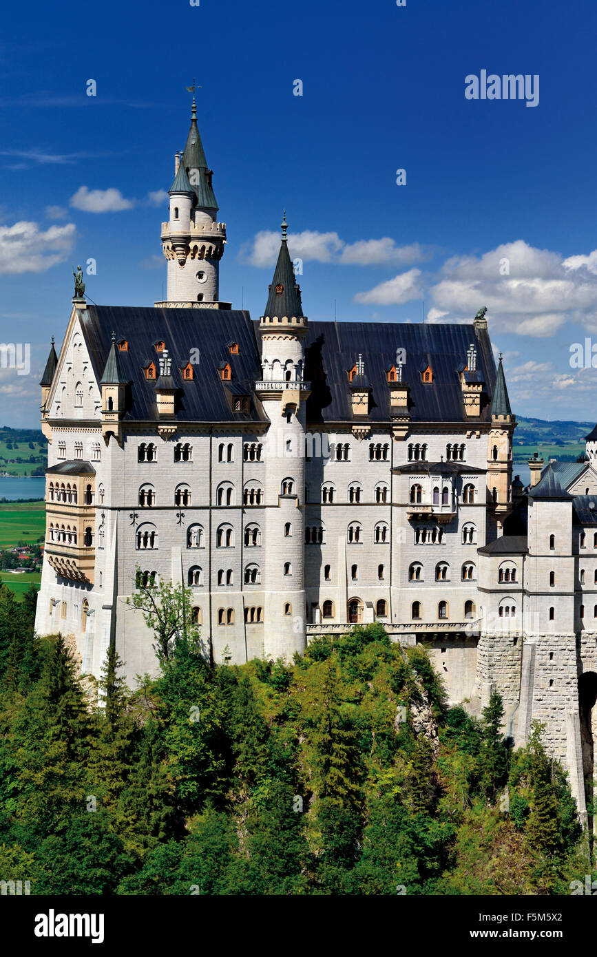 Neuschwanstein castle detail hi-res stock photography and images - Alamy