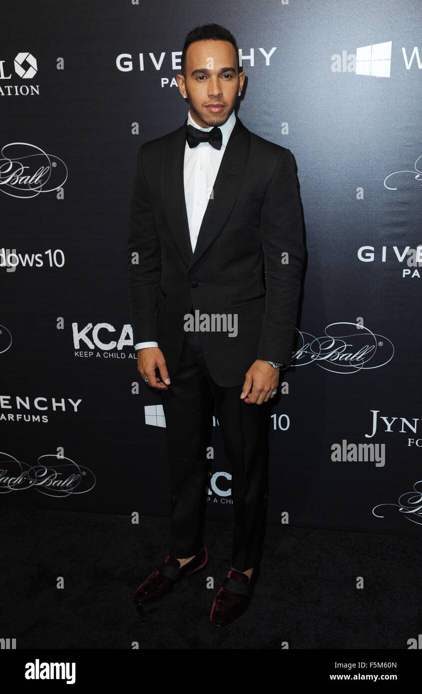 New York, NY, USA. 5th Nov, 2015. Lewis Hamilton at arrivals for Keep a ...