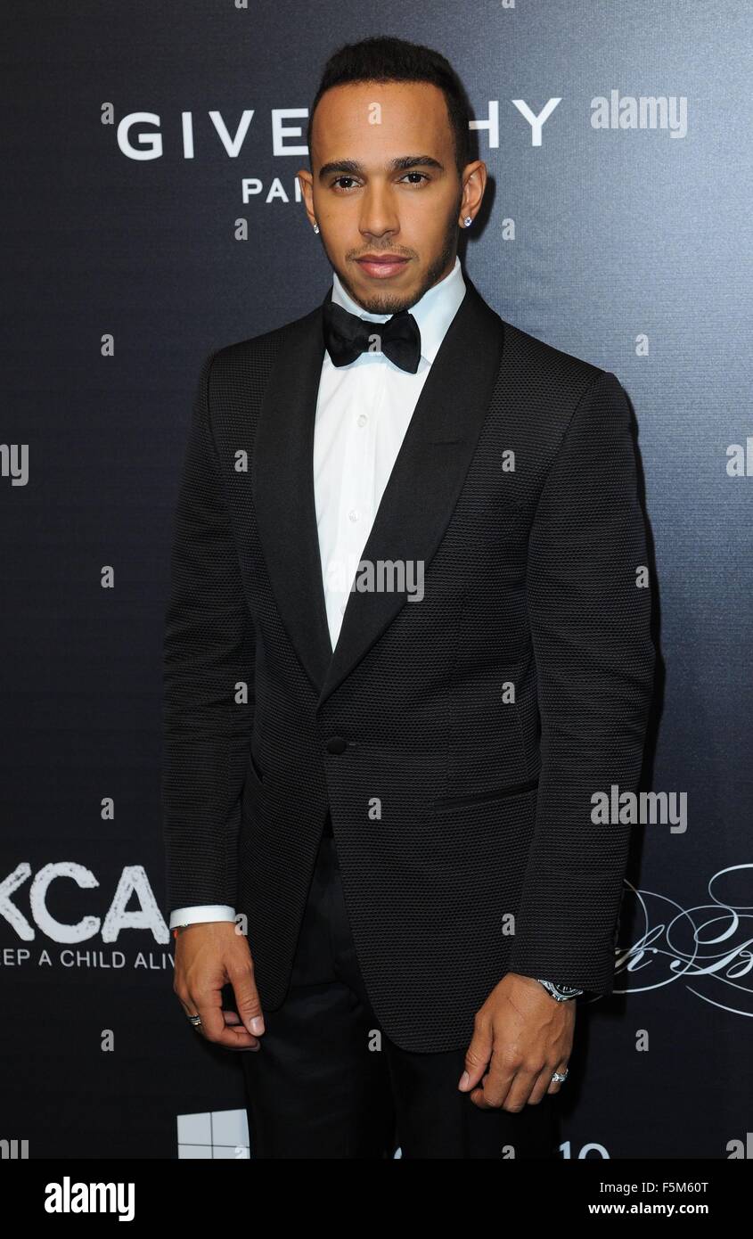 New York, NY, USA. 5th Nov, 2015. Lewis Hamilton at arrivals for Keep a ...