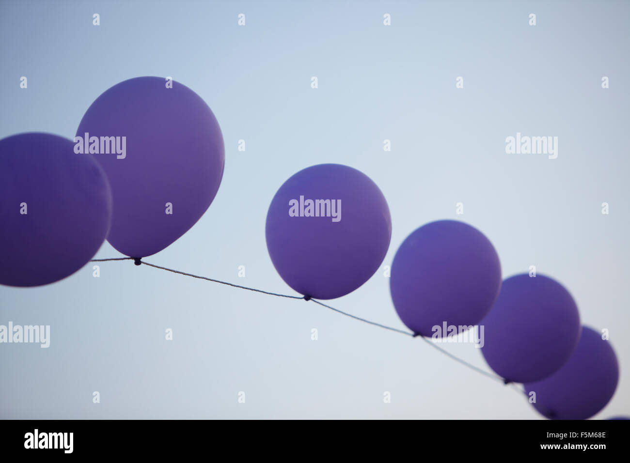 Balloons in a row hi-res stock photography and images - Alamy