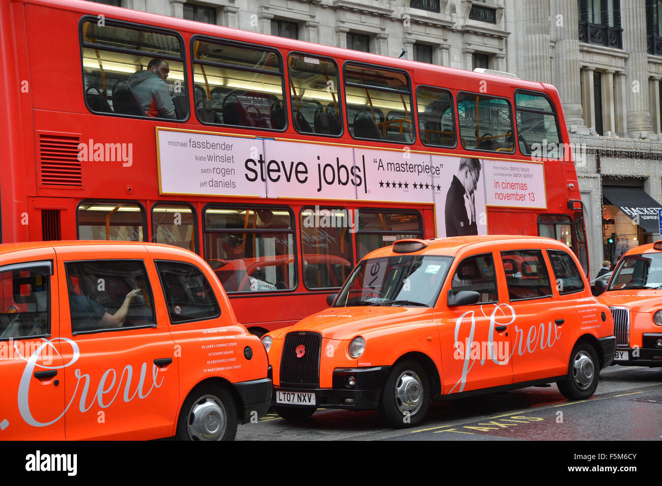 Advertising on london bus hi-res stock photography and images - Alamy