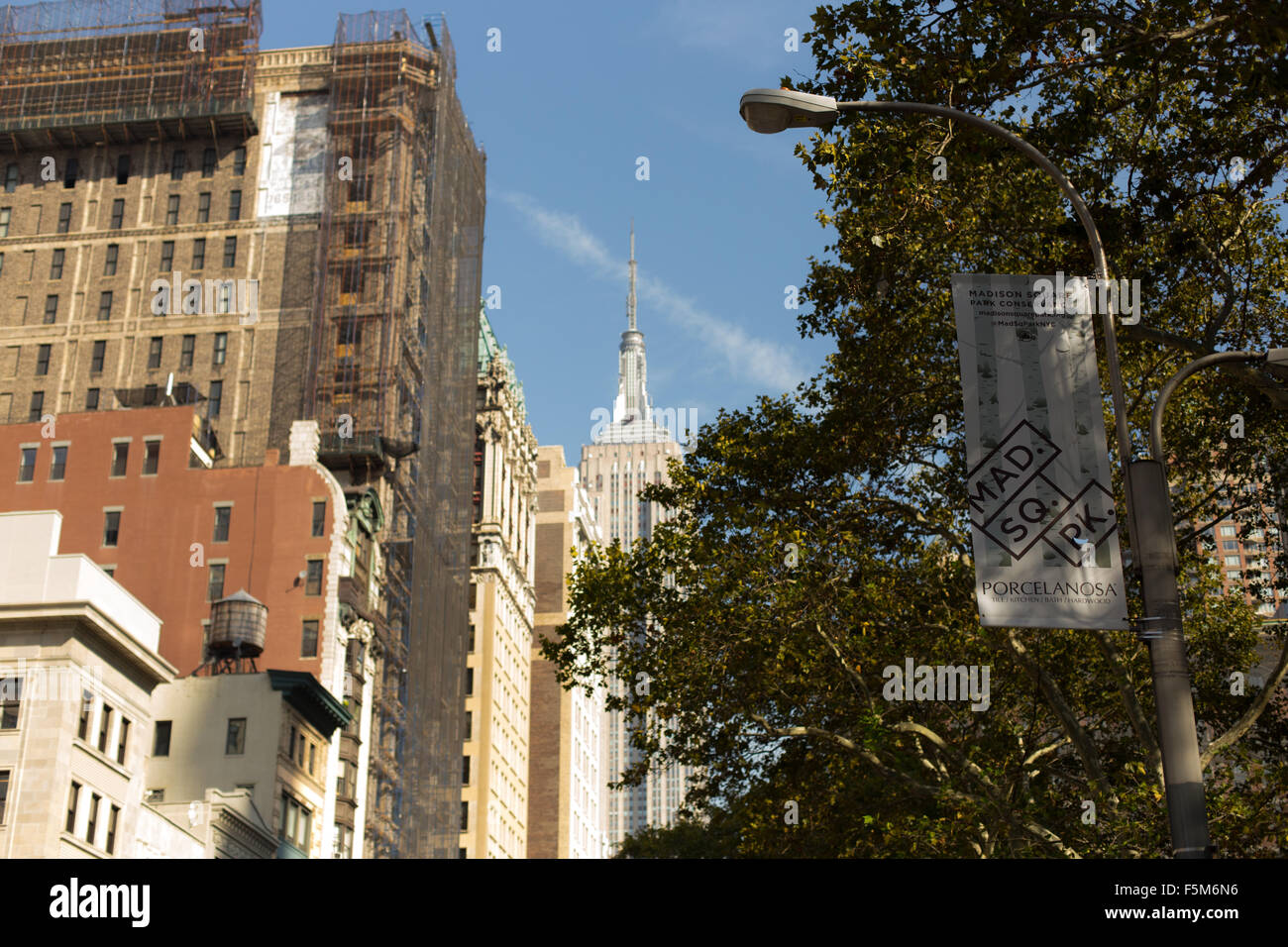 Fall look in New York Stock Photo - Alamy