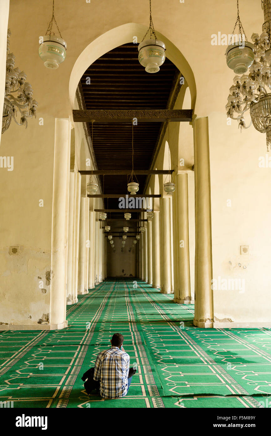 Egypt, Cairo: Al-Jam e Al-Anwar or Al-Hakim Mosque Stock Photo - Alamy