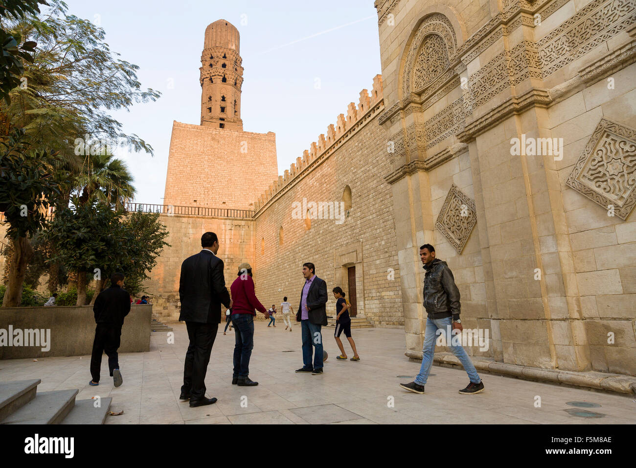 Egypt, Cairo: Al-Jam e Al-Anwar or Al-Hakim Mosque Stock Photo - Alamy