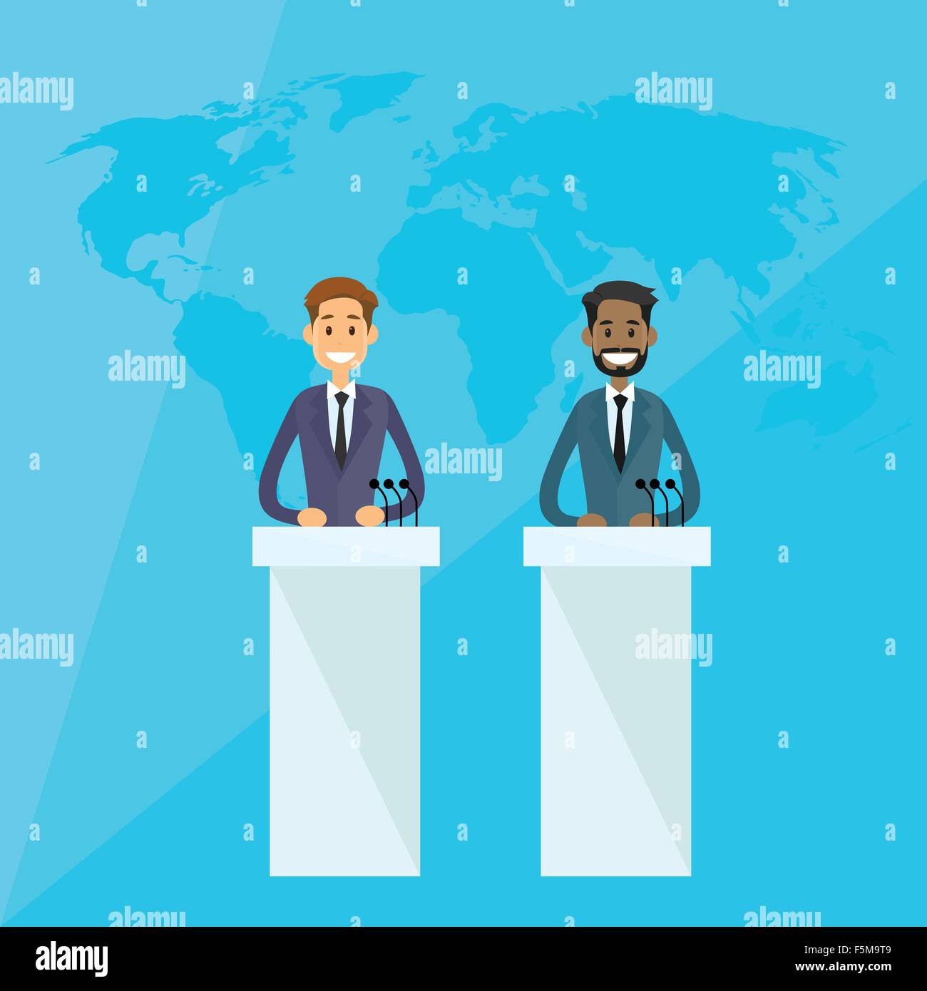 Asian leaders Stock Vector Images - Alamy