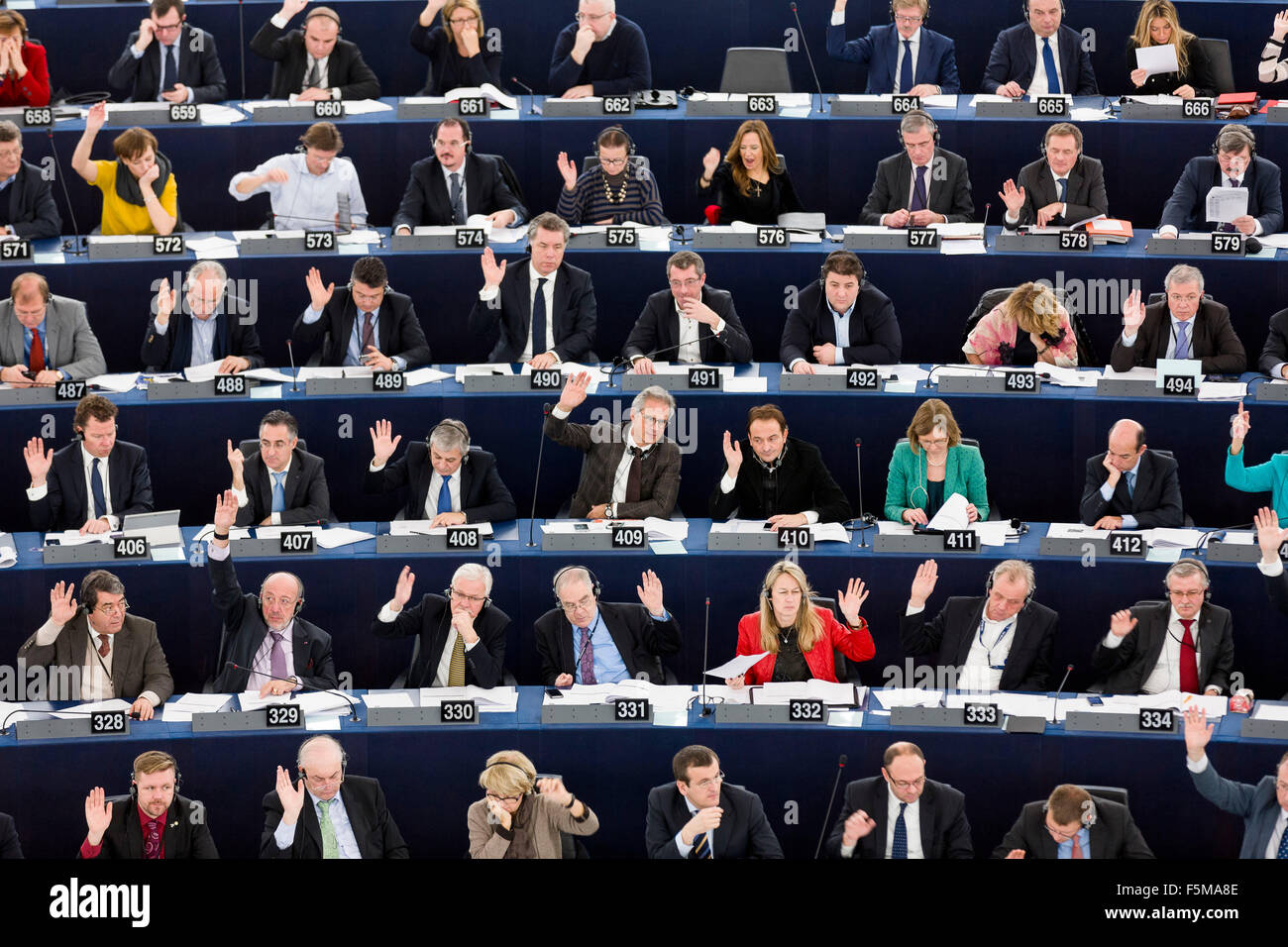 Interior parliament strasbourg hi-res stock photography and images - Alamy