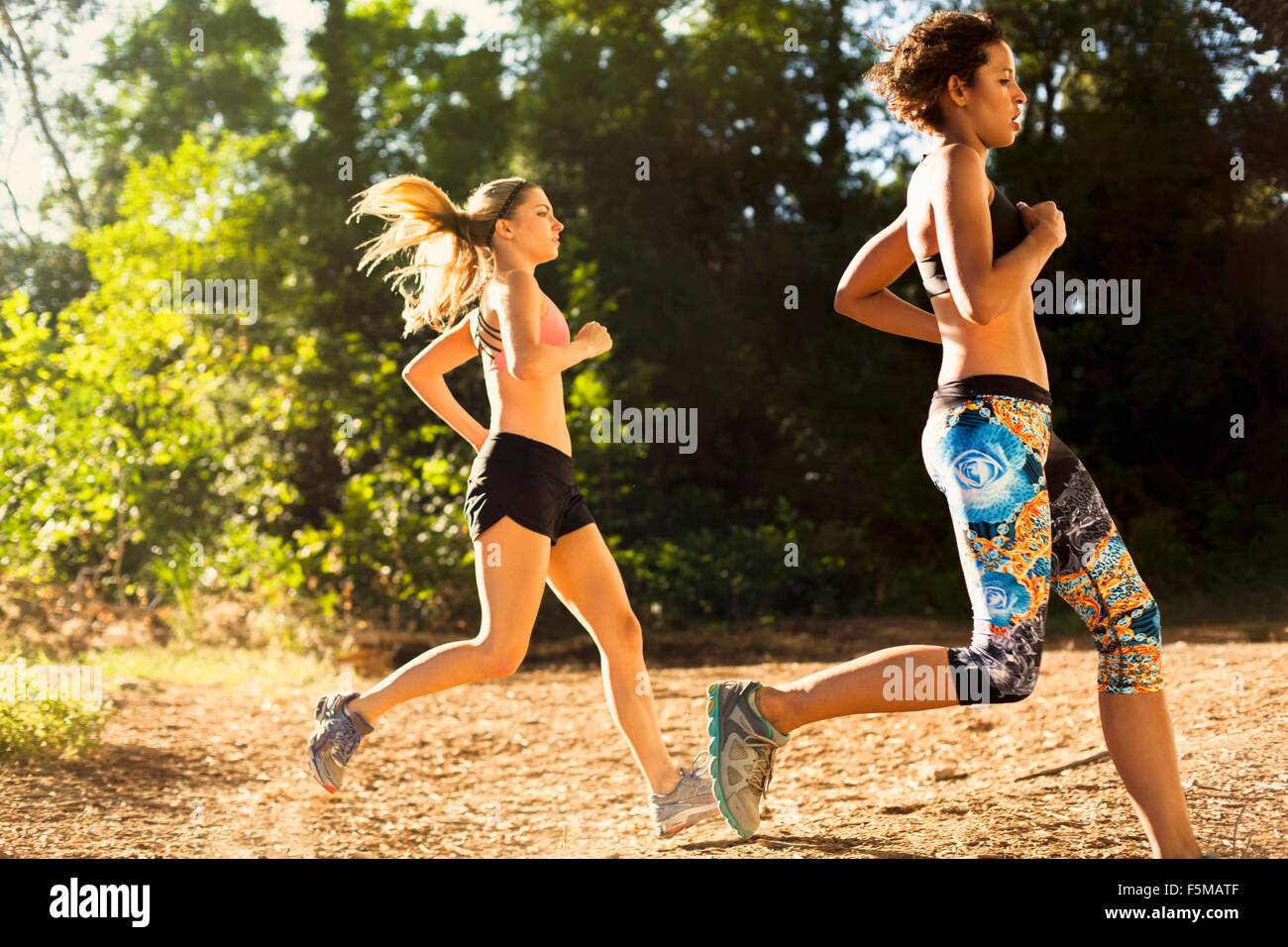Joggers in park hi-res stock photography and images - Alamy