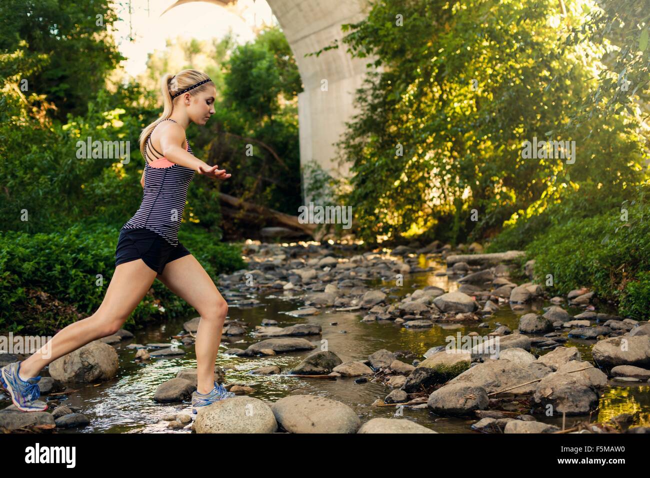 Bridge [river crossing] stream hi-res stock photography and images - Alamy