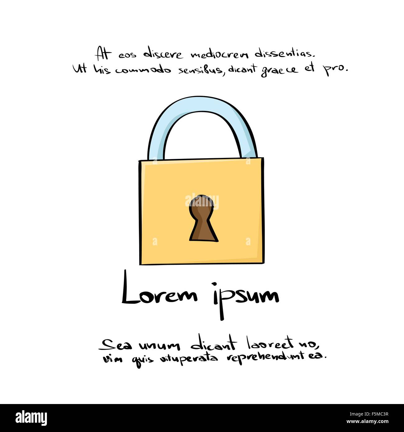 Draw lock Cut Out Stock Images & Pictures - Alamy