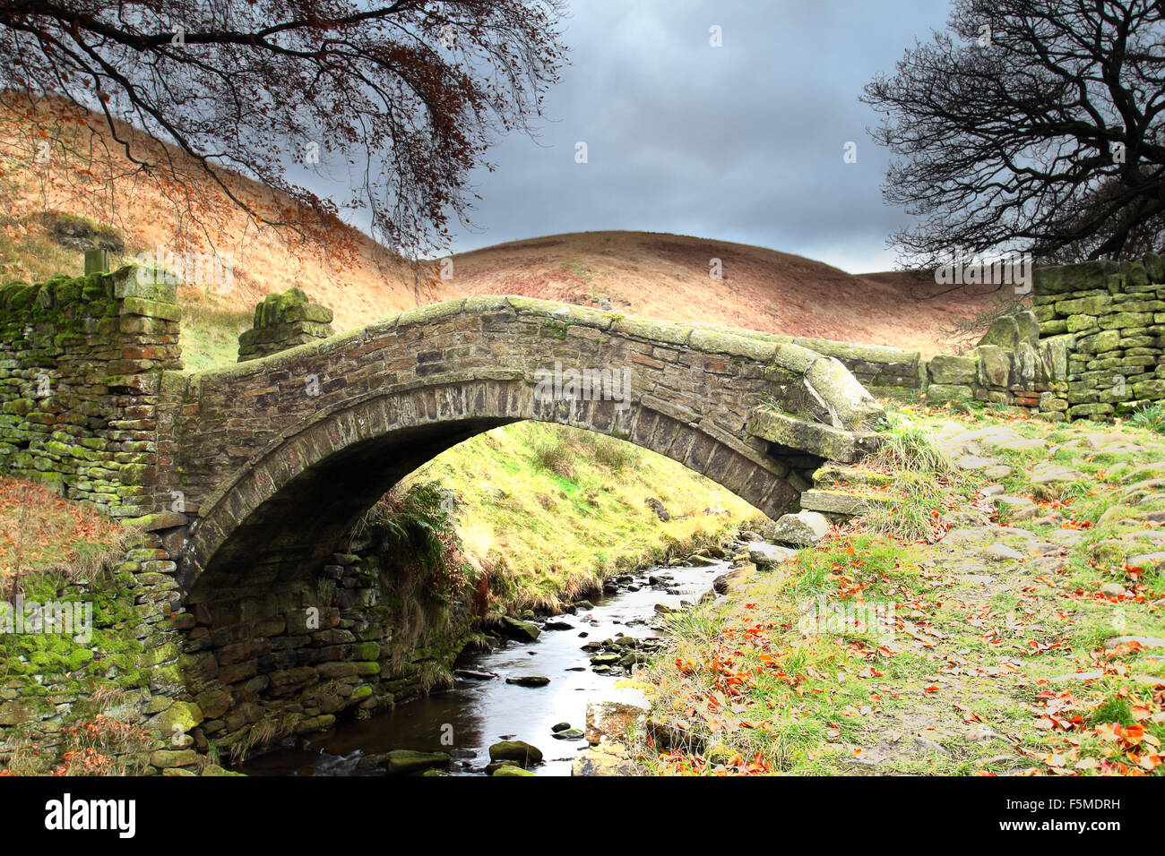Eastergate Pack Horse Bridge, Marsden, West Yorkshire Stock Photo - Alamy