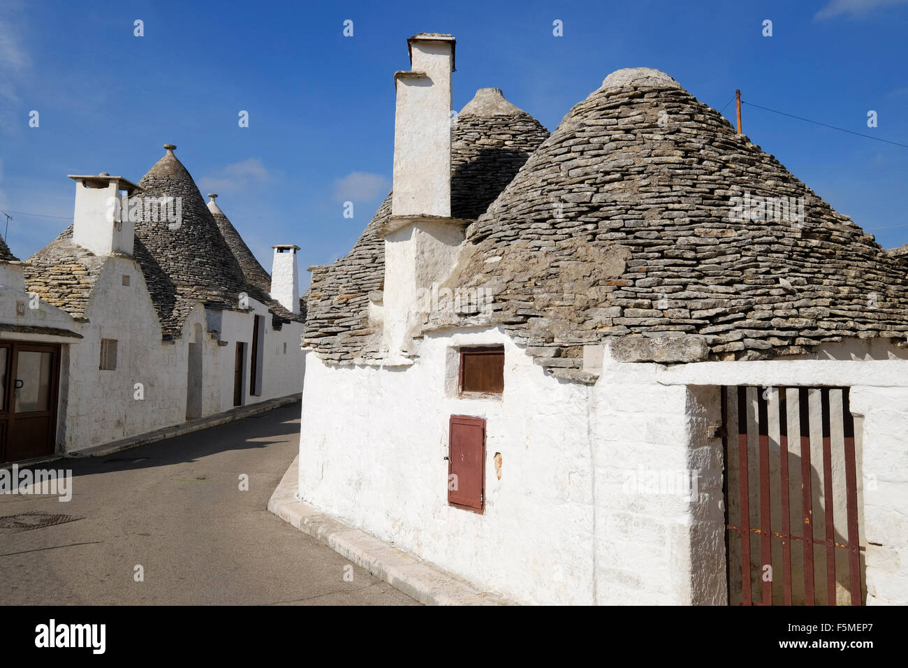 The Trulli of Alberobello, Bari Province, Apuglia, Italy Stock Photo ...