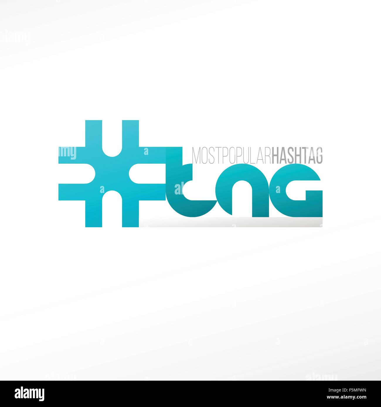 hash tag symbol and text box isolated on white background. social media ...